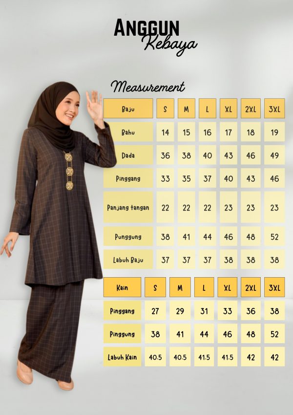 Anggun Kebaya Teal Blue - Ameera Aisyah